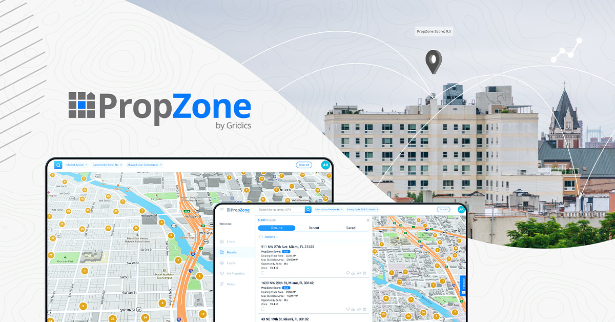 Real Estate Site Selection & Market Analysis | PropZone | Gridics